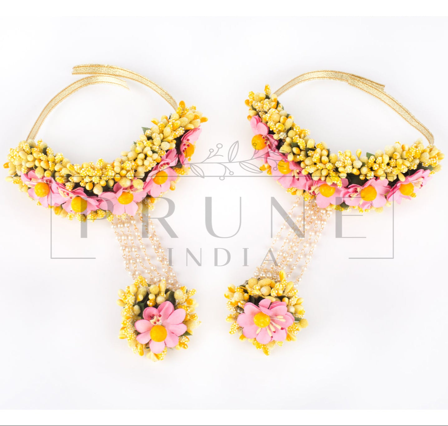 Buy Haath Phool in Bud Flower Online - Floral Jewelry– PRUNE INDIA